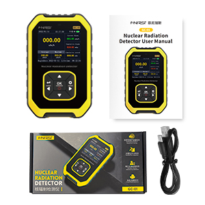 FNIRSI-GC-01 Geiger Counter Nuclear Radiation Detector - Radiation Dosimeter with LCD Display ...