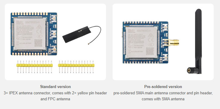 WAVE-23992 4G Communication Module, Multi-band Support, Compatible with ...