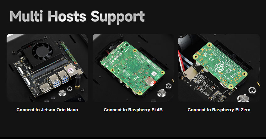 WAVE-25376 WAVE ROVER Flexible And Expandable 4WD Mobile Robot Chassis ...