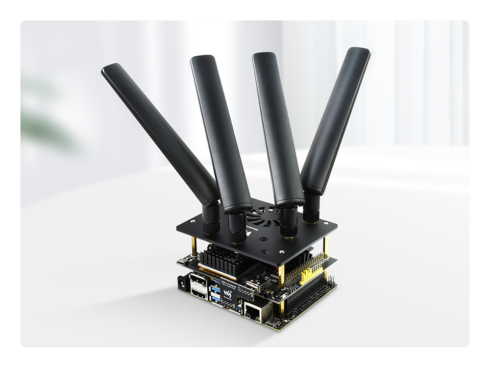 WAVESHARE 25932 RM520N-GL 5G/4G/3G module designed for Jetson Nano ...