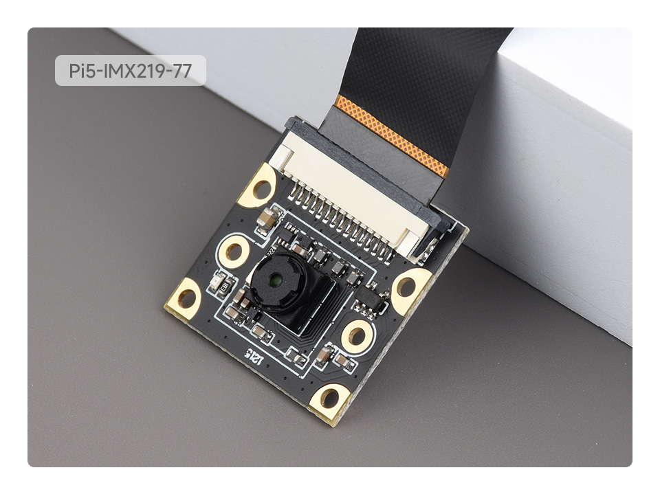 WAVESHARE 26184 IMX219 Camera Module For Raspberry Pi 5, 8MP, MIPI-CSI Interface, For 79.3° FOV