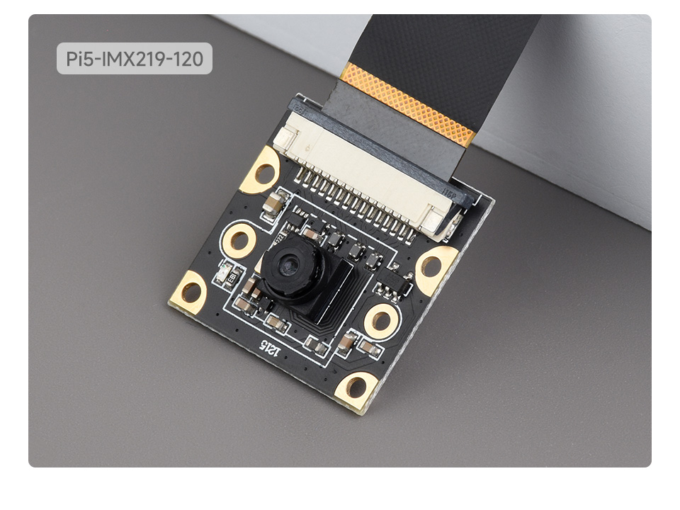 WAVESHARE 26184 IMX219 Camera Module For Raspberry Pi 5, 8MP, MIPI-CSI Interface, For 79.3° FOV