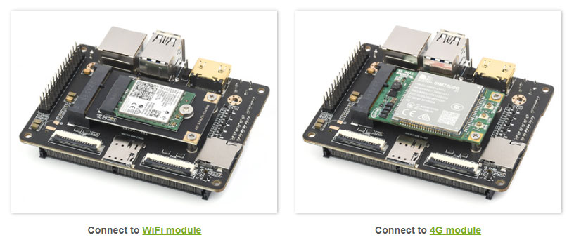WAVE-26218 Mini-Computer Based on Jetson Nano Module (NOT Included), Onboard Multiple Peripheral ...