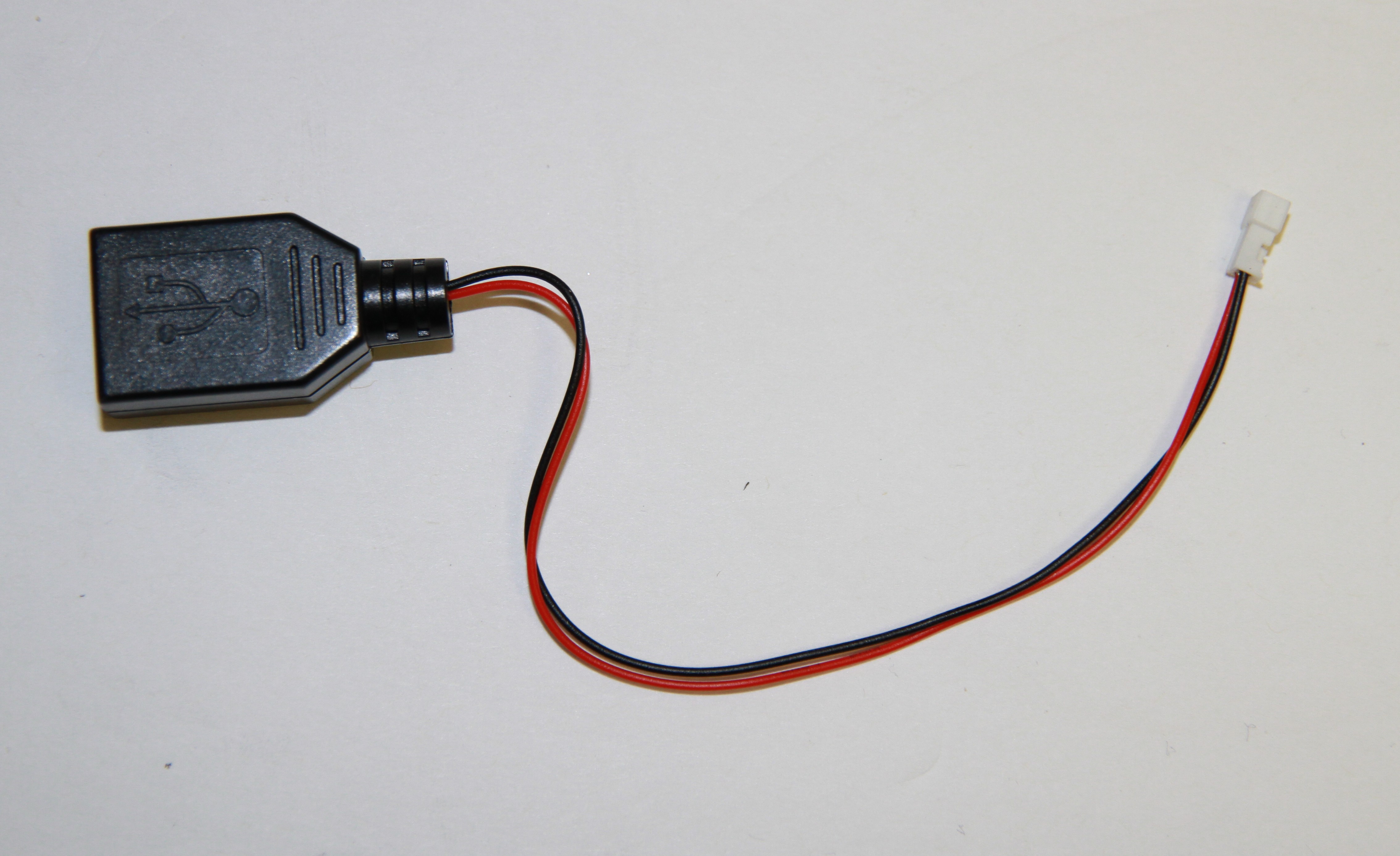 CAB-USBAF-GH2M USB-A Female to JST-GH 2-Pin Male 20 cm Cable