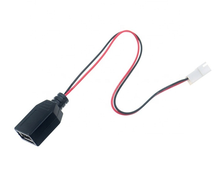 CAB-USBAF-XH2M USB-A Female to JST-XH 2-Pin Male 20 cm Cable