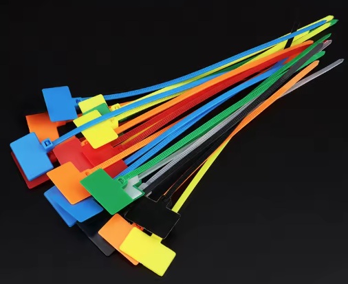 CT-4150-TG-MIX, 4x150mm (6") Mixed Colors Nylon Self-Locking Cable Zip ...