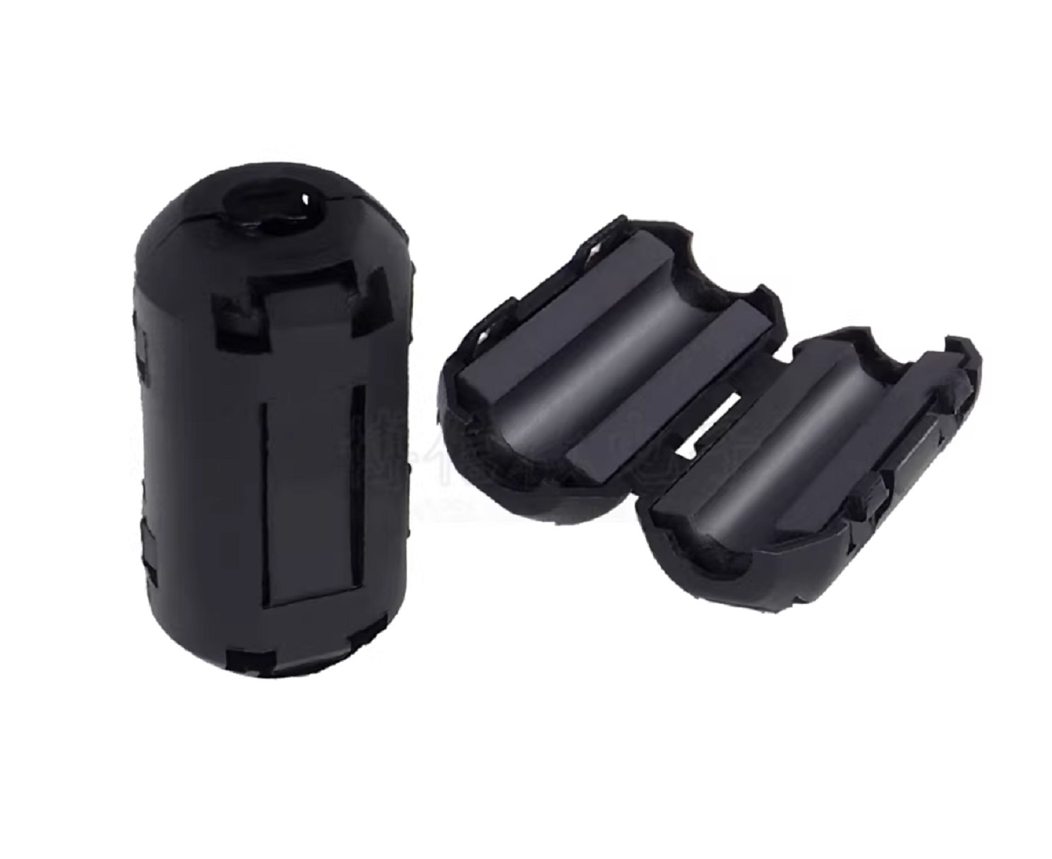 F-FILTER 5mm Ferrite Core Ring Clip-On RFI/EMI Noise Suppression Filter